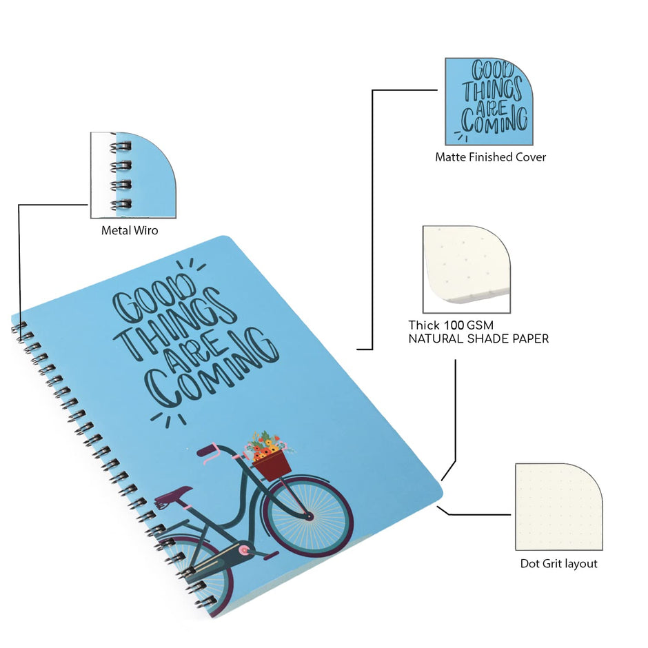 Order A5 Wiro Diaries online | Shop now at Papboo – PAPBOO